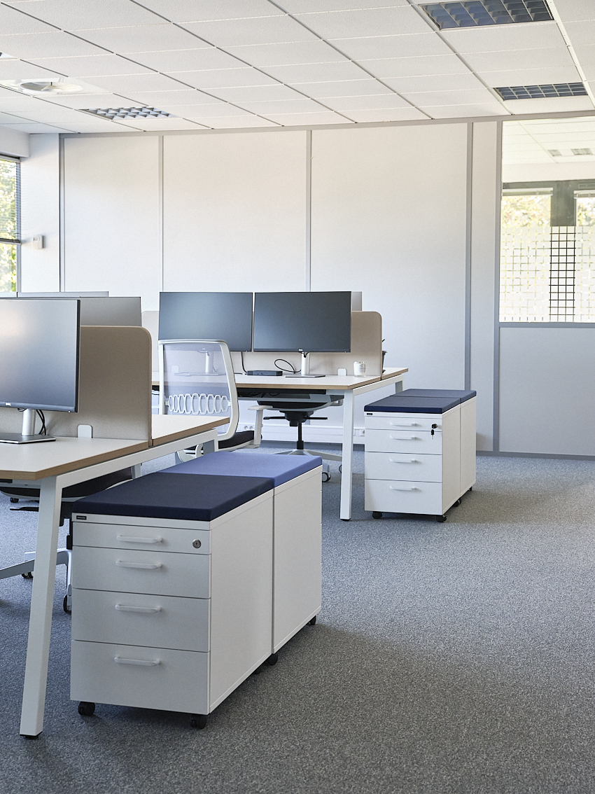 Aménagement open space - Réalisation client Iconics - Groupe EPC